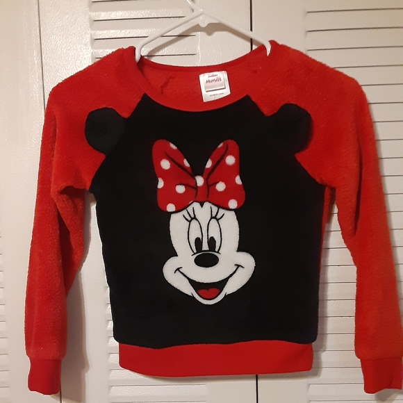 Disney | Shirts & Tops | Disney Jr Minnie Mouse Long Sleeve Top | Poshmark